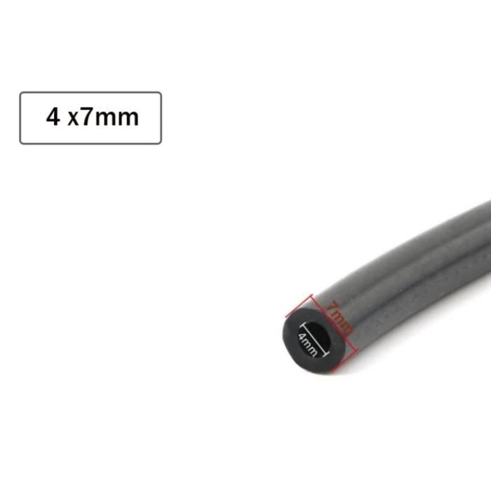 Tuyau-tube-flexible,NitCarter-Tuyau de Carburateur en Caoutchouc Noir ...
