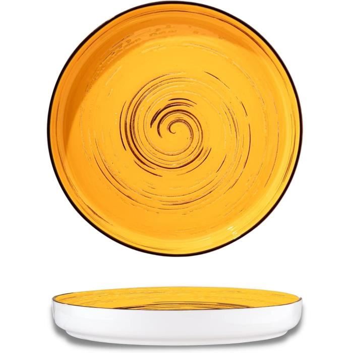 Wilmax Assiette gourmet plate SPIRAL | Forme originale | Design moderne ...