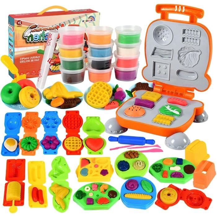 Jeu d'argile | Ensemble d'outils colorés pour pâte à Modeler | Ensemble ...