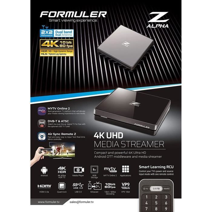 Z Alpha 4K Ultra HD Android - Cdiscount TV Son Photo