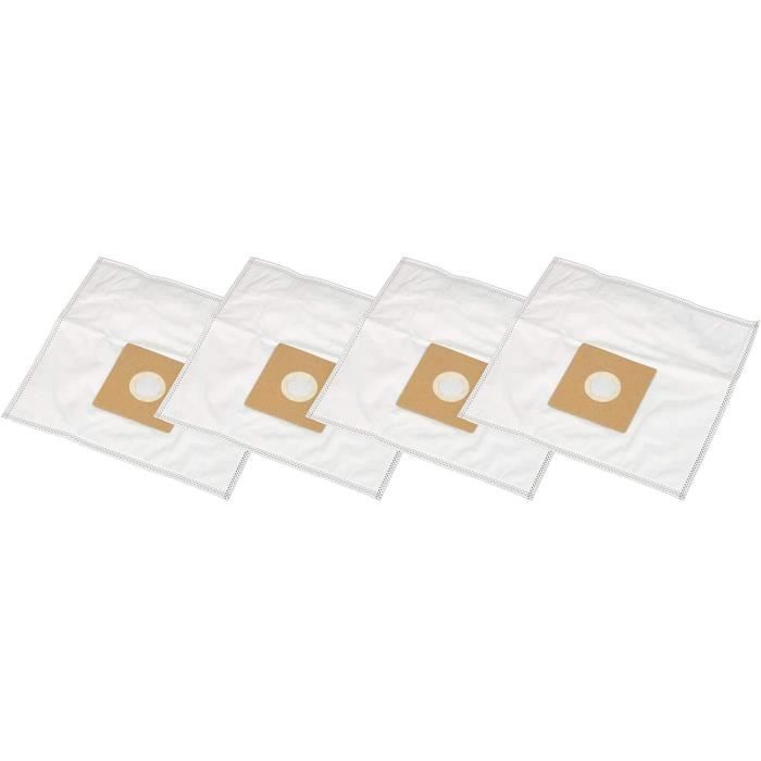 Lot de 4 sacs d'aspirateur pour Philips TCX 400 à 999 Classique, Turbo Silence, Turbomax, V 371 ...