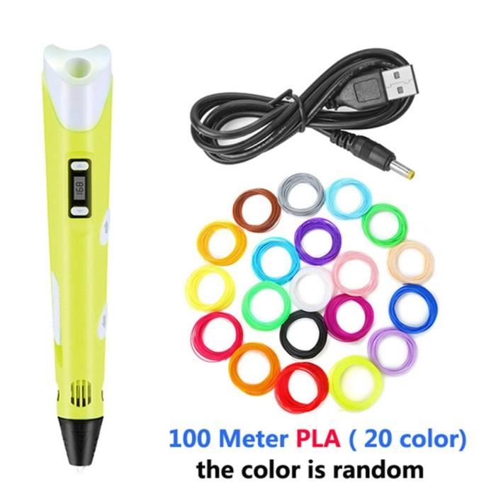 Stylo 3d,Stylo d'impression 3D, affichage numérique, stylo Intelligent 3D, haute température ...