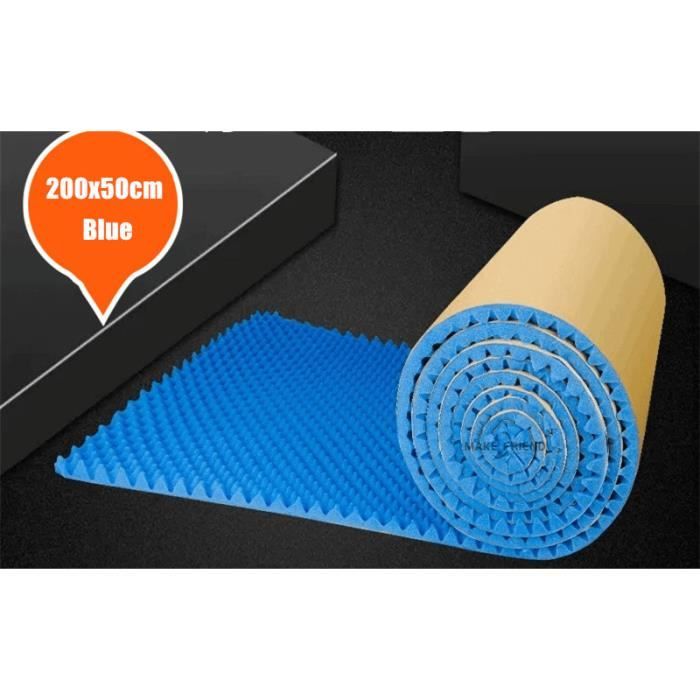3.5cm - Bleu - Panneaux D'isolation Acoustique En Mousse Autocollante ...