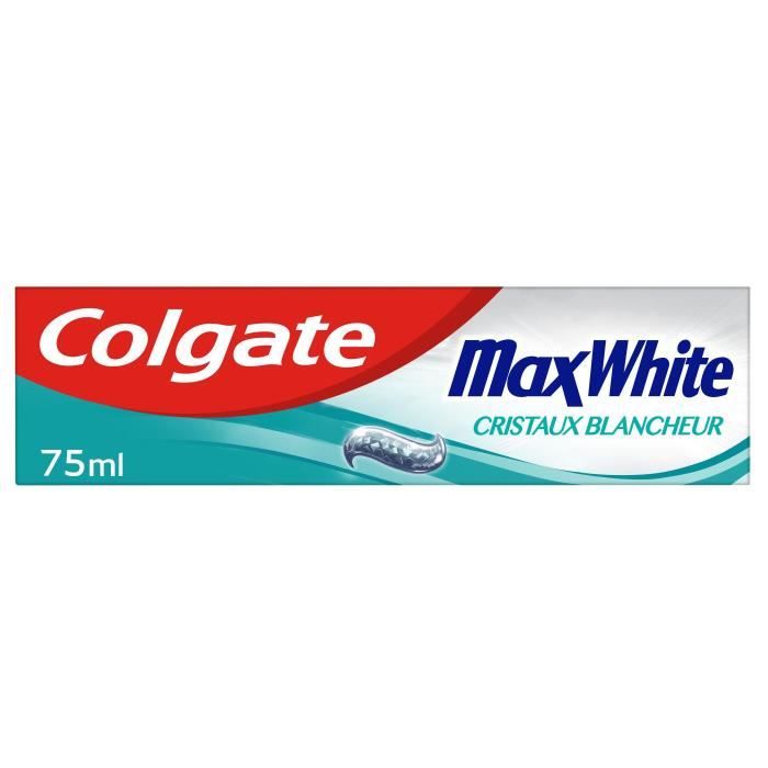 COLGATE Dentifrice blancheur Max White - 75 ml - Cdiscount Au quotidien