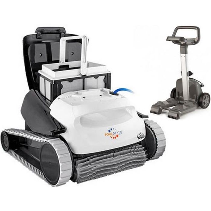 Robot piscine électrique POOLSTYLE ADVANCED chariot - Cdiscount Jardin