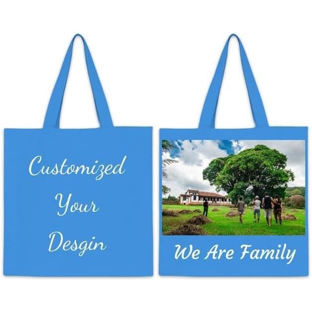 Personnalisable Tote Bag Avec Photo Logo TexteSac Coton Cabas ...