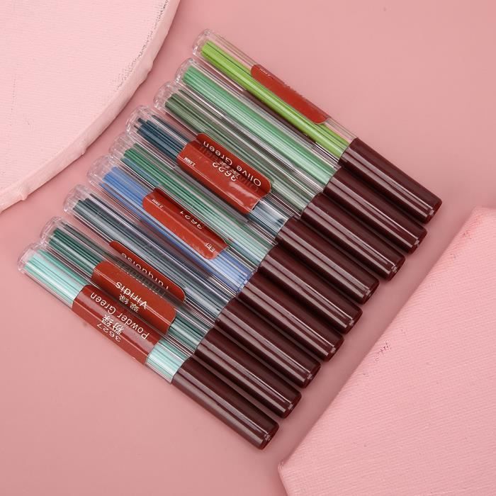 Mine de crayon 2.0mm colored pencil lead, 9 assorted colored lead ...