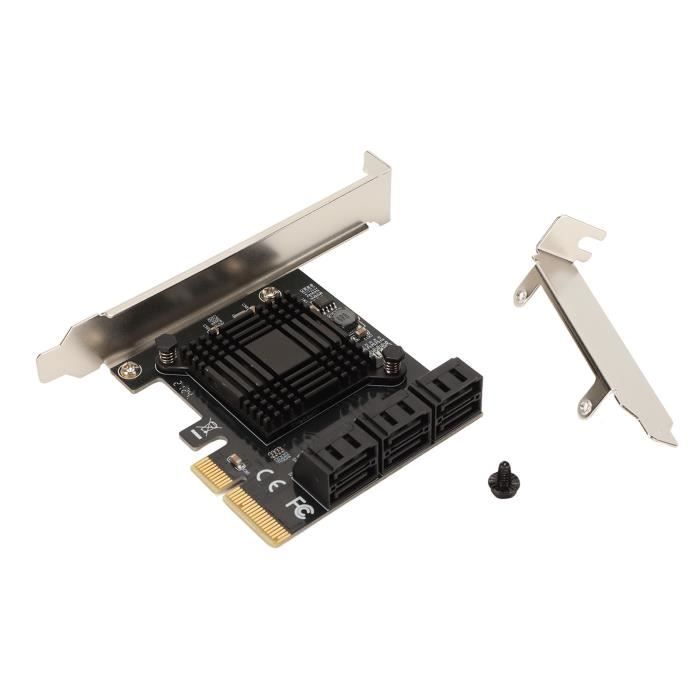 Fdit Carte d'extension PCI Express vers SATA 3.0 Carte d'extension PCI ...