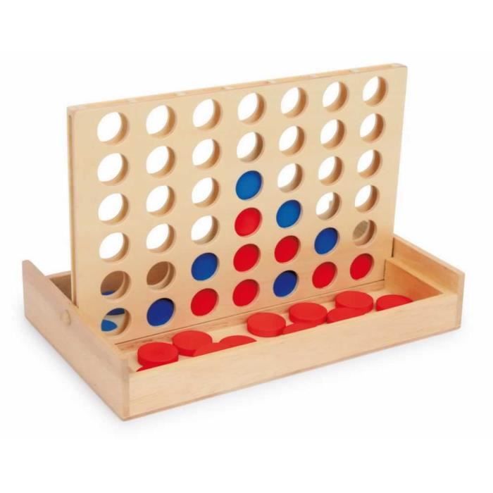 Puissance 4 en bois Nicolas - Cdiscount Jeux - Jouets