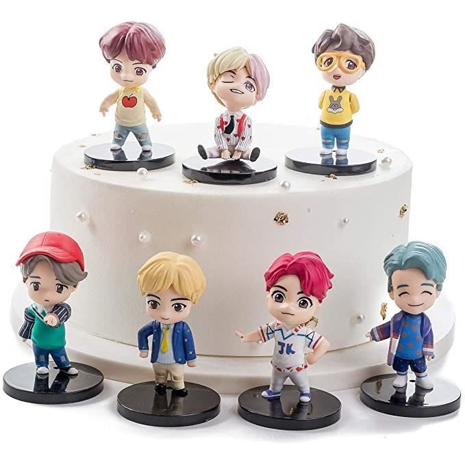 7 pièces Monkey D. Luffy Figure Anime Figurines Jouet Statue Modèle PVC ...