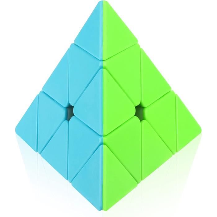 Mamowla Speed Cube Pyraminx Puzzle Magic Cube de Vitesse sans ...
