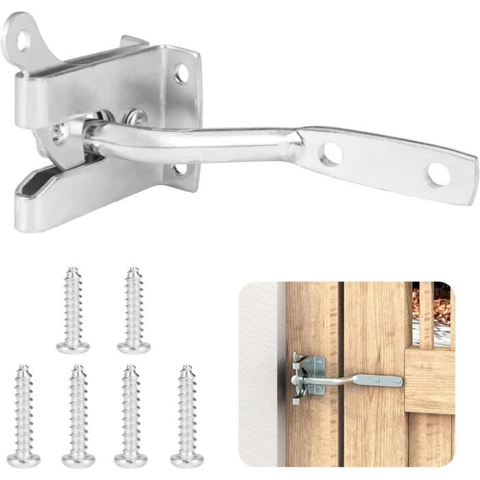 Verrou De Portail Verrouillage Automatique, Aciers Inoxydables Loquet ...