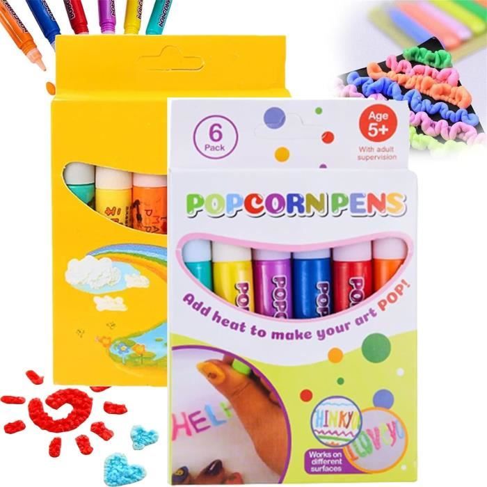 Diy Bubble Popcorn Drawing Pens, Magic Colour Diy Bubble Popcorn ...