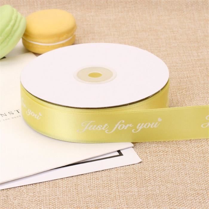 RUBAN ADHESIF ELECTRICITE,Bright Yellow ribbon-10meters--Ruban en satin ...