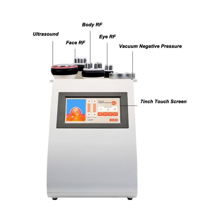 DUO Machine minceur RF RF Cavitation Machine Sculpture du corps Peau ...