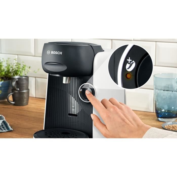 Machine à café multi-boissons - BOSCH - TASSIMO - T16 Finesse blanc ...