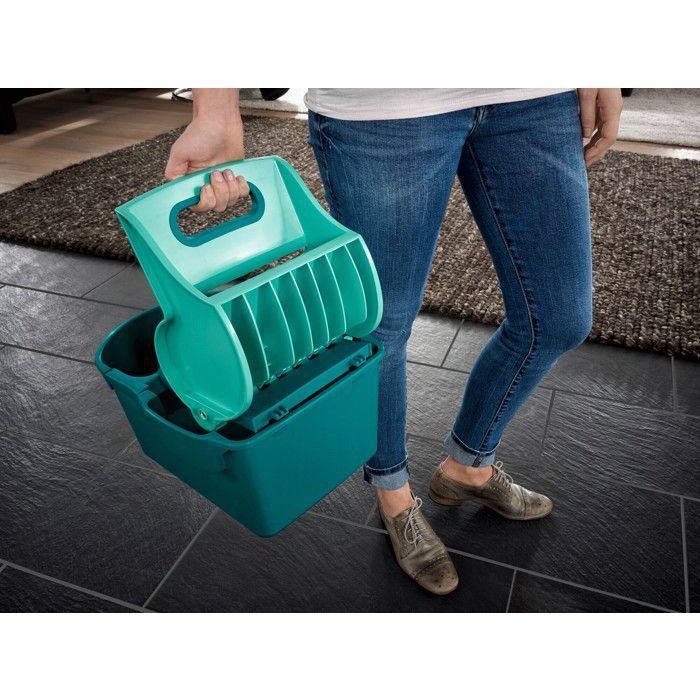 Seau essoreur Leifheit Profi Compact 55080, essore-housse de 8 L ...