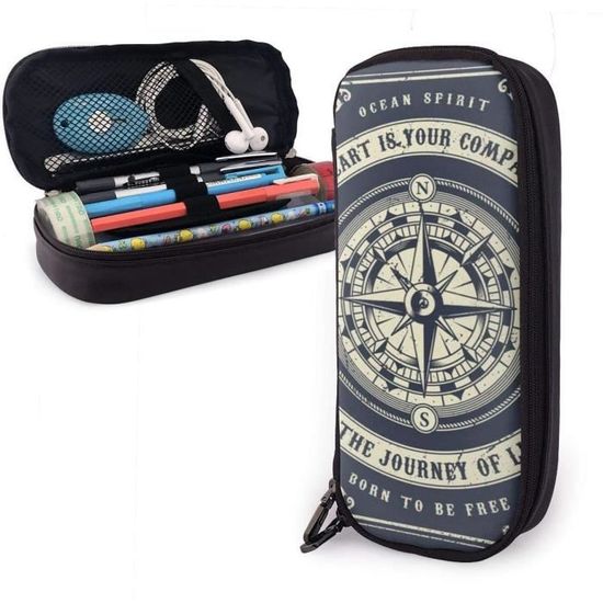 Trousse Grande Capacité Stylo Crayon Vintage Nautical Concept [2952 ...
