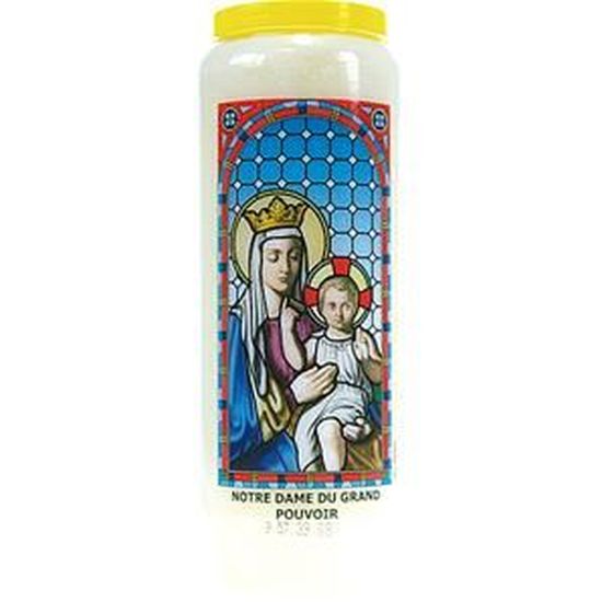 Neuvaine vitrail : Notre Dame du Grand Pouvoir - Cdiscount Maison