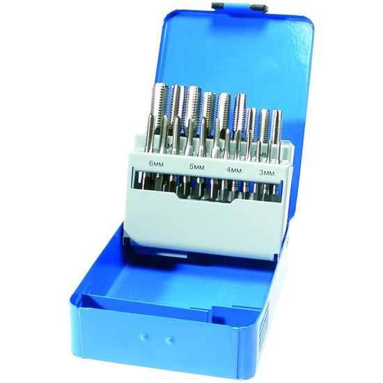 TARAUDS HSS DE 3 à 12 mm COFFRET BGS DE 7 JEUX DE 3 TARAUDS - Cdiscount Bricolage