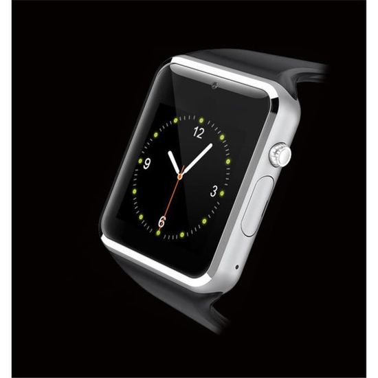 Montres connectées bluetooth smart montre-bracelet caméra carte SIM ...