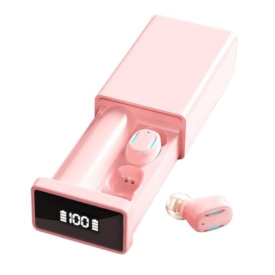 Écouteur contrôle tactile appairage automatique étanche Rose ...