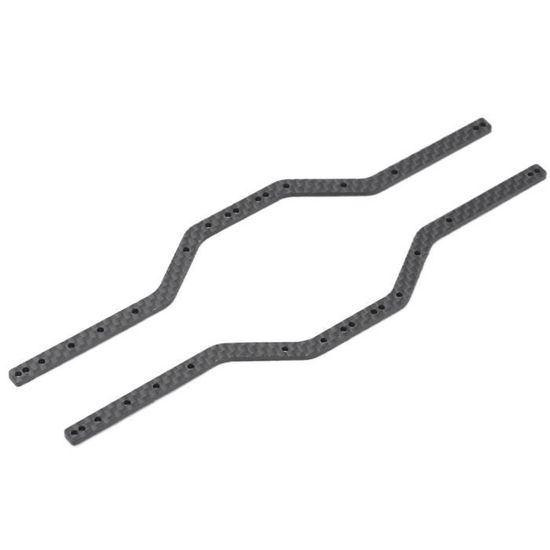 VINGVO Rails de châssis RC 2 pièces rails de cadre RC en fibre de ...
