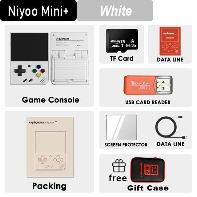 64G with bag - Blanc - Yoo Mini Plus Déterminer la console de jeu Mini ...
