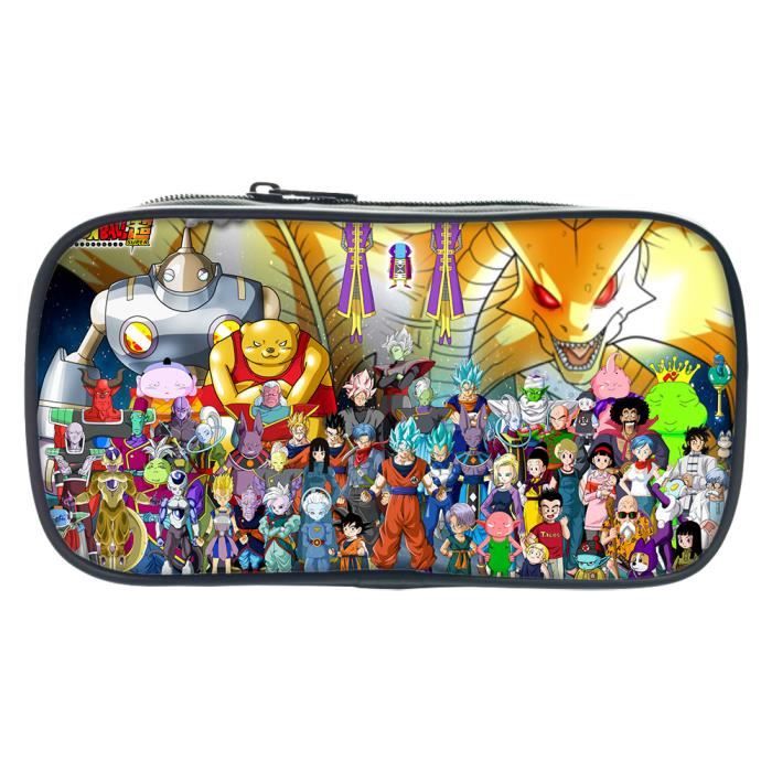 Trousse À Crayons Dragon Ball, Boîte À Crayons Carrée, Anime, Papeterie ...