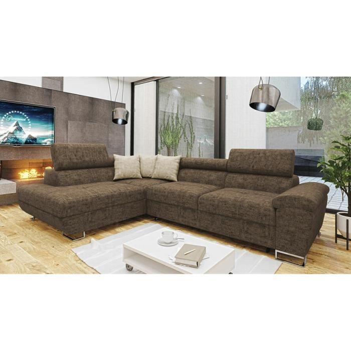 Canapé - Canapé d'angle Comfivo 166 444861 - Matana 17 - 270x71x202cm ...