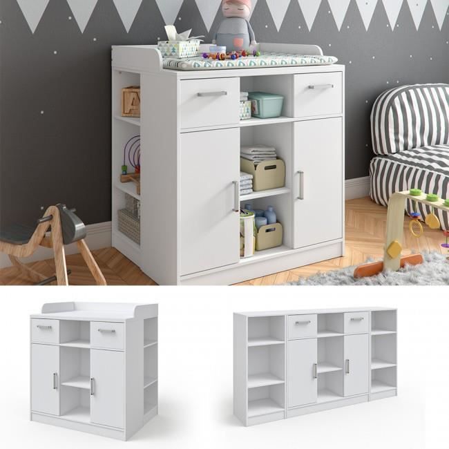 PLAN COMMODE TABLE A LANGER 100 x 112 x 78 cm - Cdiscount Puériculture ...