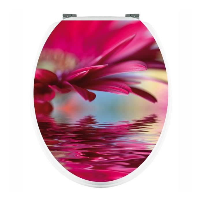 Stickers WC Fleur Ref: WC011 34x42 cm - Cdiscount Au quotidien