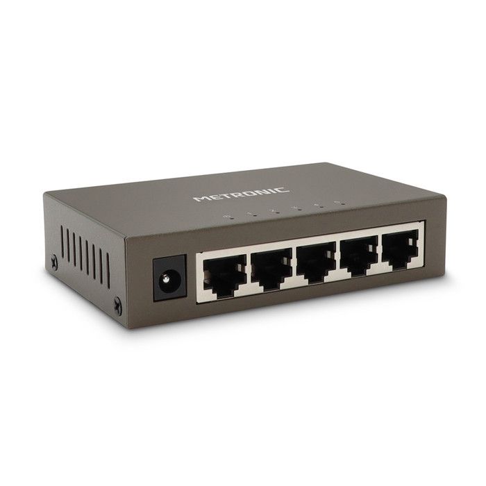 Switch RJ 45 5 ports - Gigabit Ethernet - noir - Cdiscount Informatique