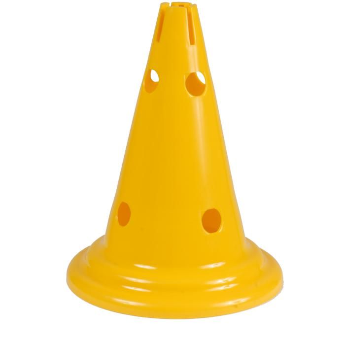 CÔNE MULTIJEUX 30 cm 8 Trous jaune Sea - Cdiscount