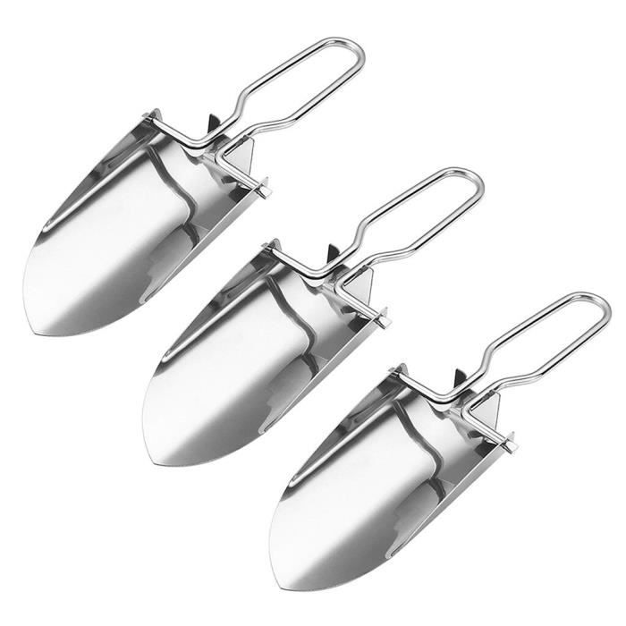 Pelle,Mini pelle pliante en acier inoxydable, Mini outil de jardin ...
