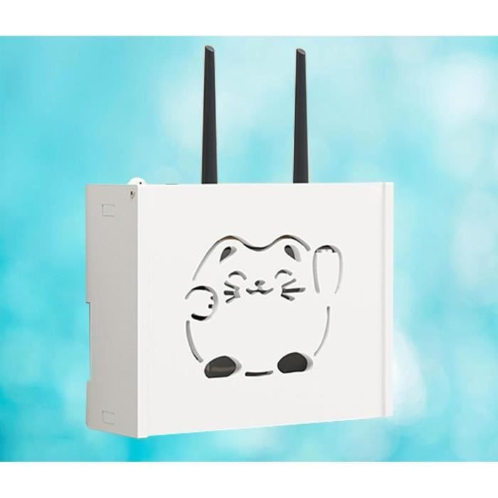 Etagere Pour Decodeur Rangement Box Internet Étagères Murales ...
