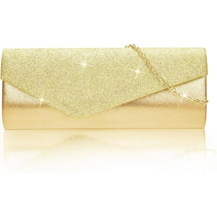 Pochettes Et Clutches Femme, Chic Pochette Soiree Femme En Paillettes ...