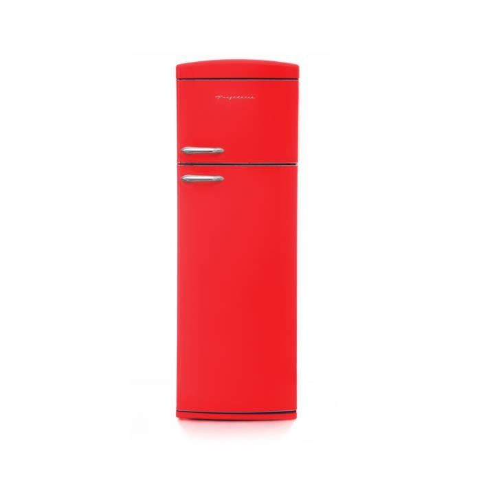 Refrigerateur congelateur en haut Frigidaire FFR33GFERT ROUGE ...