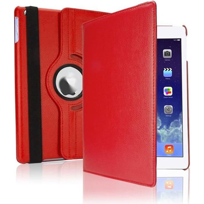 Étui iPad 2-3-4 – 360 Rotation Housse Étui Coque Cuir Support ...