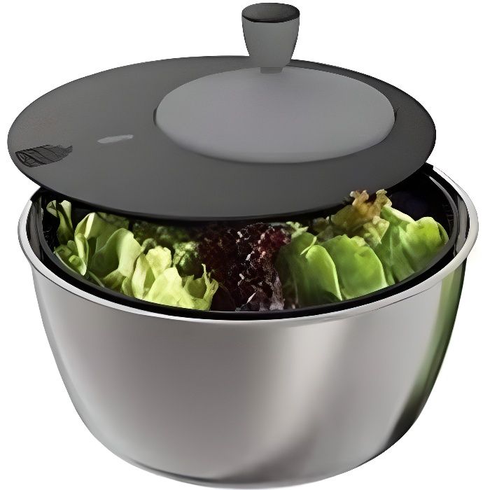GEFU Essoreuse à salade inox Rotare - Cdiscount Maison