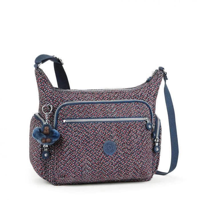 Kipling - Sac porte travers Gabbie (15255GABBIE) 34k taille 28 cm Orange - Cdiscount Bagagerie ...