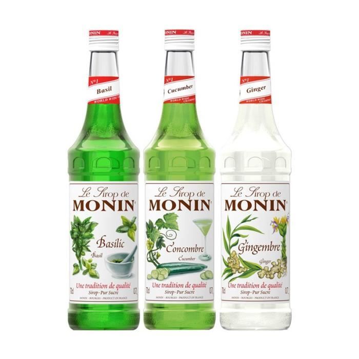 Assortiment Monin Découverte (pack 3x70cl) - Cdiscount Au quotidien