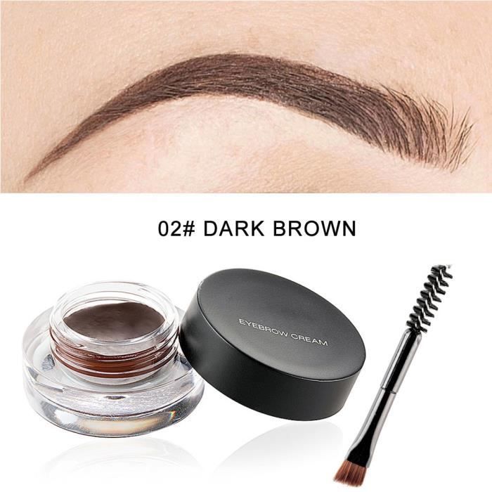 Gel pour les sourcils SURENHAP Eye Liner 12 couleurs Impermeable Anti transpiration Cdiscount Au quotidien