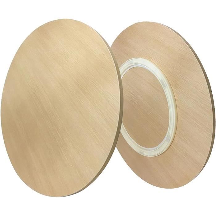 Grand Plateau Tournant De Table À Manger, 360° Rotation Plateau De ...