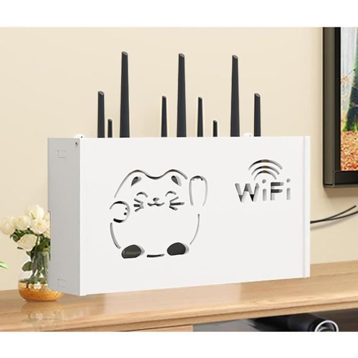 Etagere Pour Decodeur Rangement Box Internet Étagères Murales ...