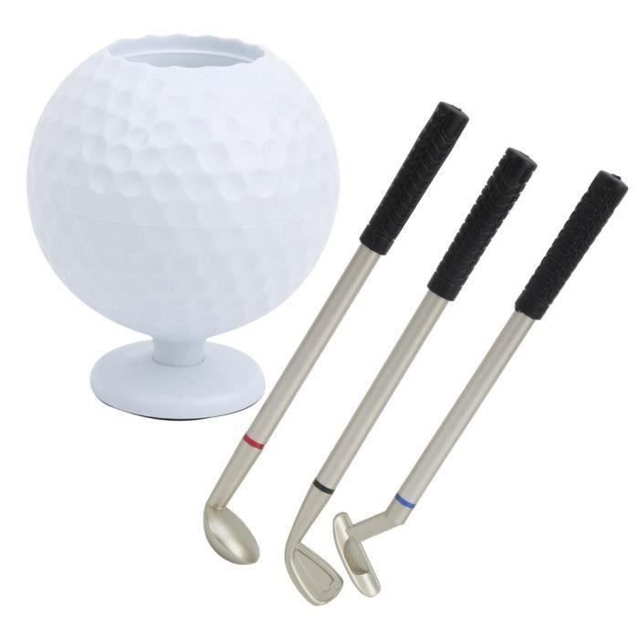 Porte-stylo de golf avec stylo de golf Mini Porte‑Stylo à Balle de Golf ...