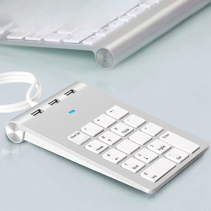 Mini Clavier Numérique Clavier 18 Touches Clavier Numérique Pavé ...