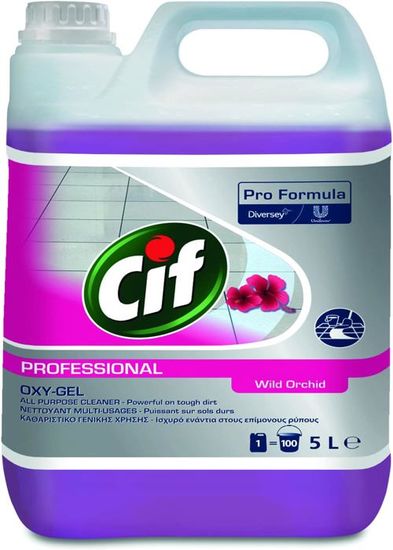 Oxygel Orchidée Nettoyant sols et multi-usages professionnel 5L ...