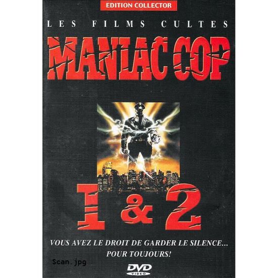DVD MANIAC COP 1 & 2 - Cdiscount DVD