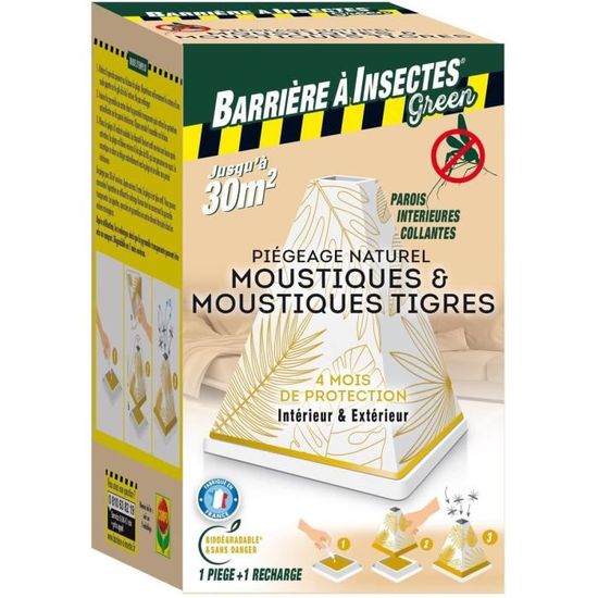 BARRIERE A INSECTES Green BARMOUTRAP2 - Piège Naturel Déco Moustiques ...